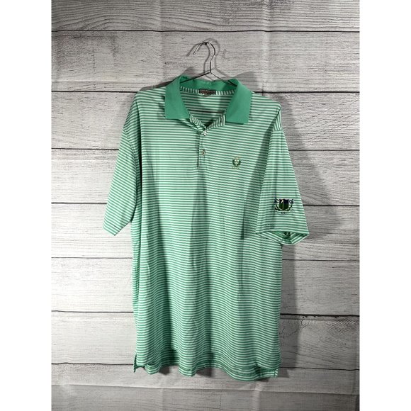 Peter Millar | Shirts | Peter Millar Summer Comfort Mens Xl Greenwhite ...